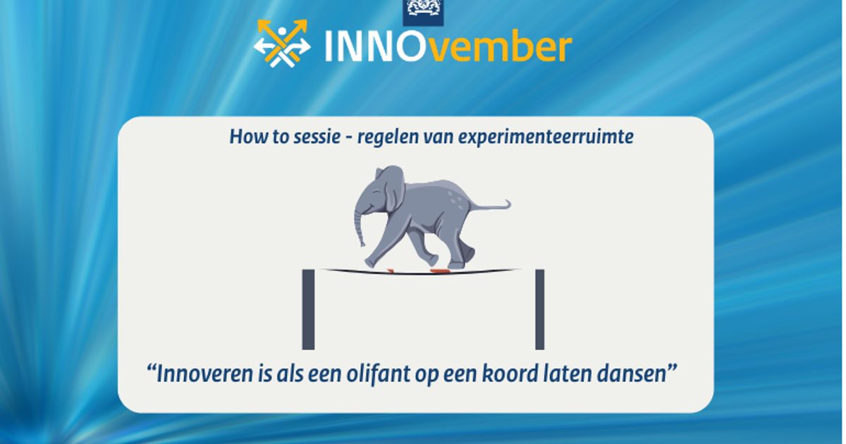How to sessie Regelen van experimenteerruimte: hoe krijg je een olifant ...